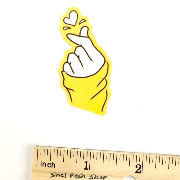 Accessories | Korean Heart Sticker | Poshmark